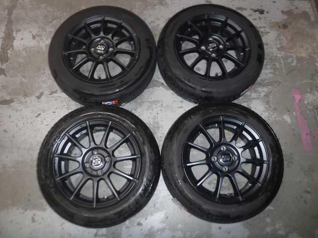 7OZ(オーゼット)MSW(エムエスダブリュ) 85+DUNLOP EC202 / EC204 | カー用品 タイヤホイールセット 15インチタイヤホイールセットを通販で購入する | 中古カー ...