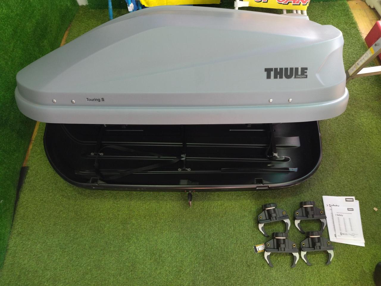 THULE Touring100 S グレー 両開き | カー用品 キャリア ルーフBOXを通販で購入する | 中古カー＆バイク用品の販売ならアップガレージ