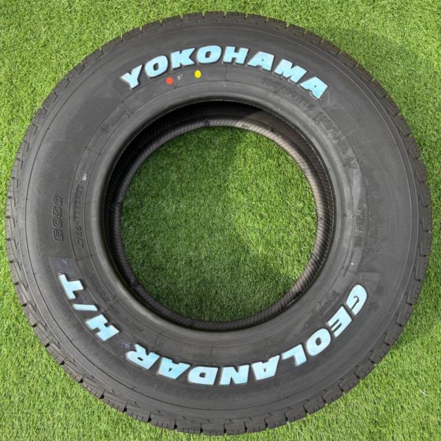 【ホワイトレター☆ラベルなし未走行!】 YOKOHAMA(ヨコハマ) GEOLANDAR(ジオランダー) H/T G056 195/80R15 107/105L [4本セット] | カー用品 ...