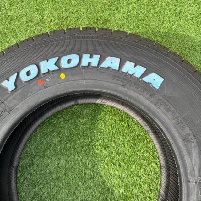 【ホワイトレター☆ラベルなし未走行!】 YOKOHAMA(ヨコハマ) GEOLANDAR(ジオランダー) H/T G056 195/80R15 107/105L [4本セット] | カー用品 ...