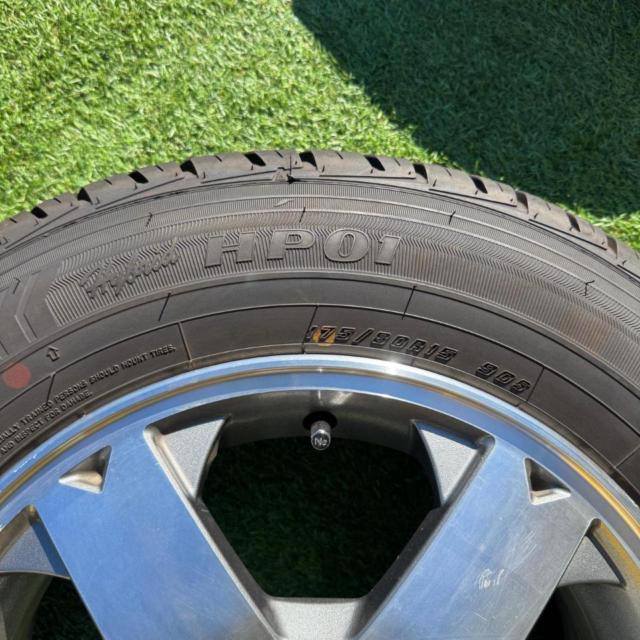 [T倉庫] 【値下げしました!!】 三菱 H58A/パジェロミニ 後期純正 + GOODYEAR(グッドイヤー) Efficient Grip SUV Hybrid HP01 | カー用品 ...