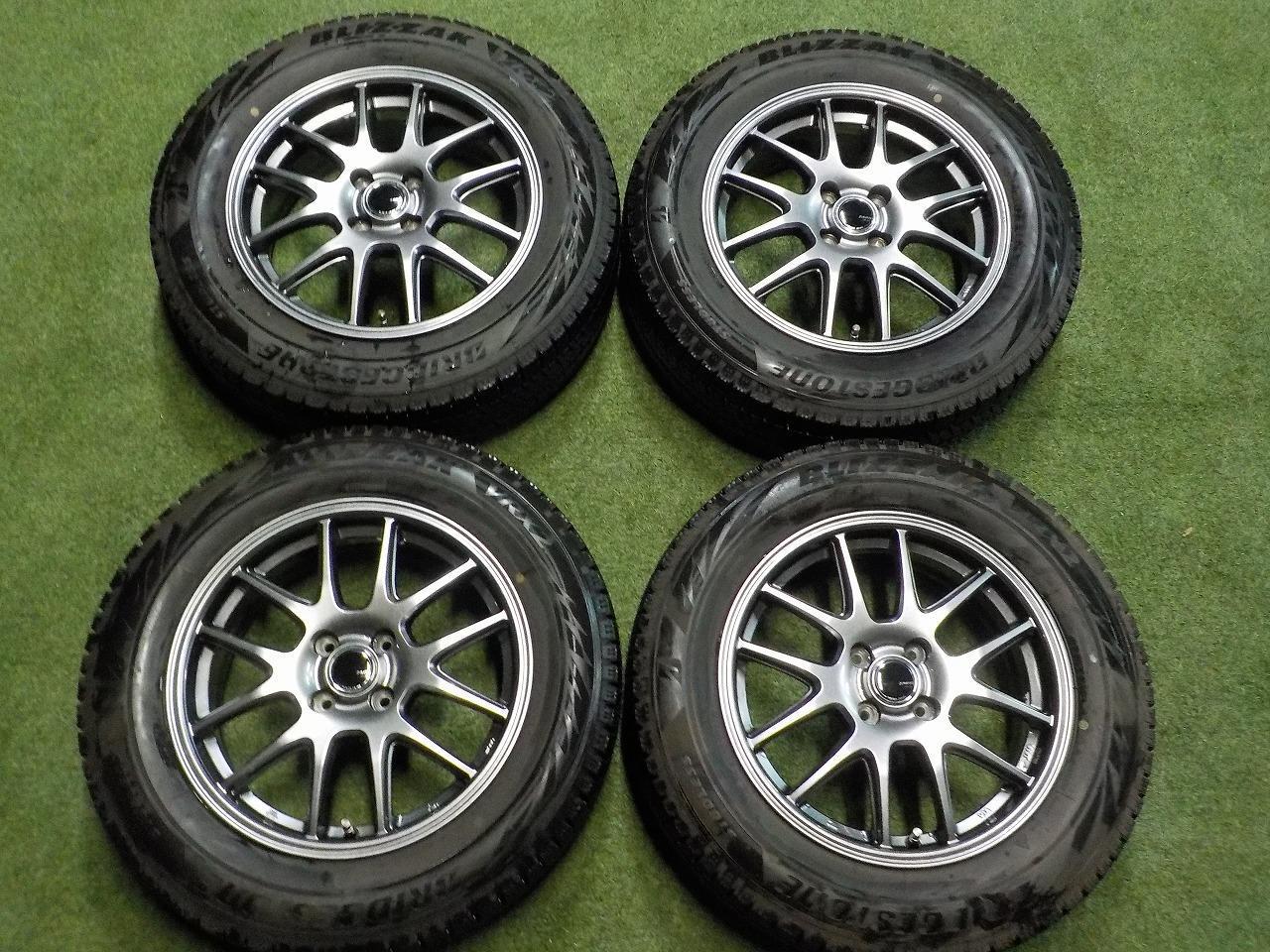 【JAPAN SANYO】ZACK(ザック) JP-205+【BRIDGESTONE】BRIZZAK VRX2 195/65R16 2021年 4本セット | カー用品 スタッドレスタイヤ ...