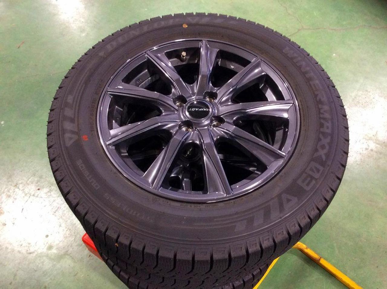 【DUNLOP(ダンロップ)】DUFACT(デュファクト) DS9+【DUNLOP】WINTERMAXX 03 4穴ガソリン車用です。※5穴ハイブリット車不可 | カー用品 スタッドレスタイヤ ...