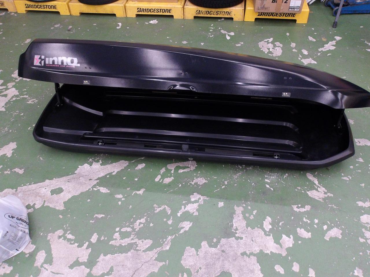 INNO BRQ124 SHADOW 124 ルーフボックス | カー用品 キャリア ルーフBOXを通販で購入する | 中古カー＆バイク用品の販売ならアップガレージ