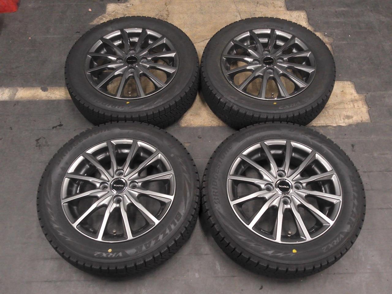 BRIDGESTONE BALMINUM AR12 + BRIDGESTONE BLIZZAK VRX2 | 中古品 | アップガレージ 東 ...