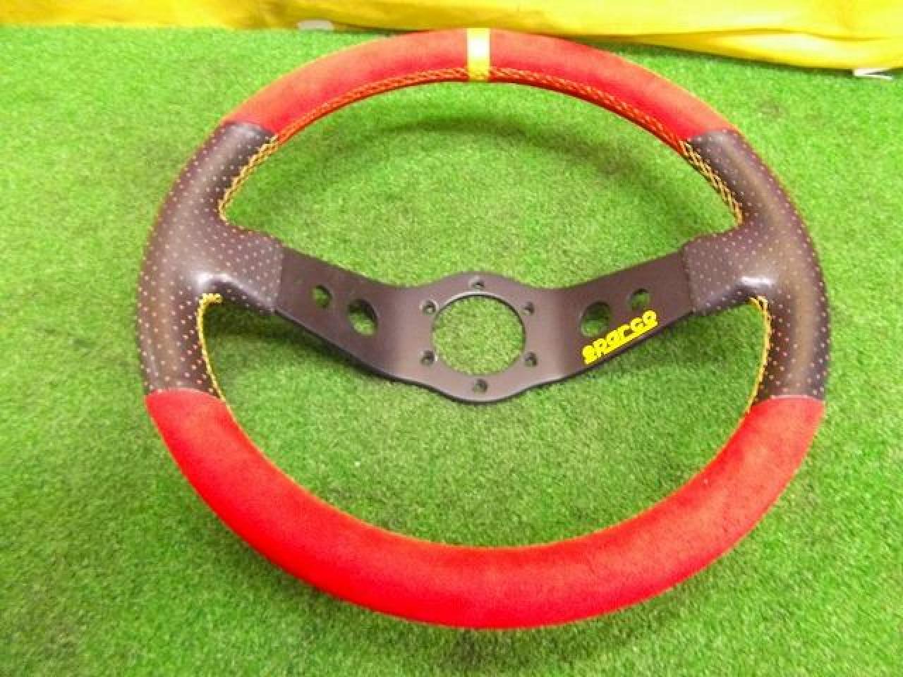 値下げしました!SPARCO R215? 2本スポークステアリング | カー用品 インテリア ステアリングを通販で購入する | 中古カー ...