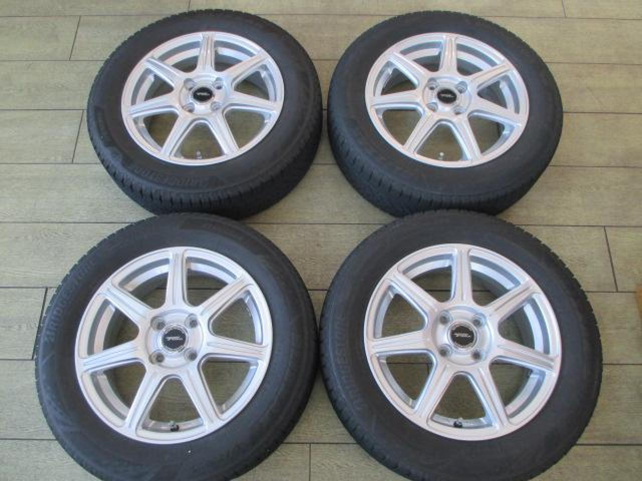 BRIDGESTONE TOPRUN R7 + BRIDGESTONE BLIZZAK VRX3(2021年製造) | カー用品 スタッドレスタイヤホイールセット 15インチスタッドレスタイヤ ...