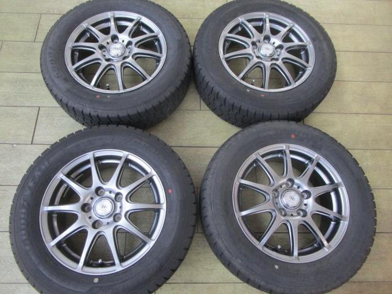 BADX 632 LOXARNY SPORT RS-10 + GOODYEAR ICENAVI7(2021年製) | カー用品 スタッドレスタイヤホイールセット 15インチスタッドレスタイヤ ...