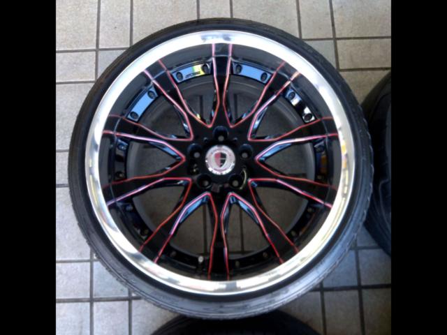 WORK SCHWERT SC2 BLACK RED LINE + HANKOOK V12evo2 + HAIDA HD921 ...