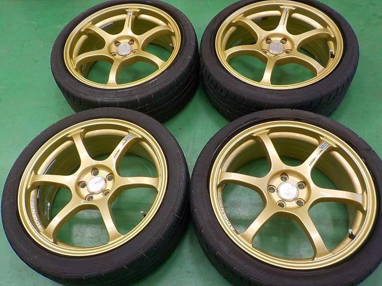 YOKOHAMA ADVAN Racing RG2 + DUNLOP DIREZZA DZ101 225/40R18 4本セット | カー用品 ...