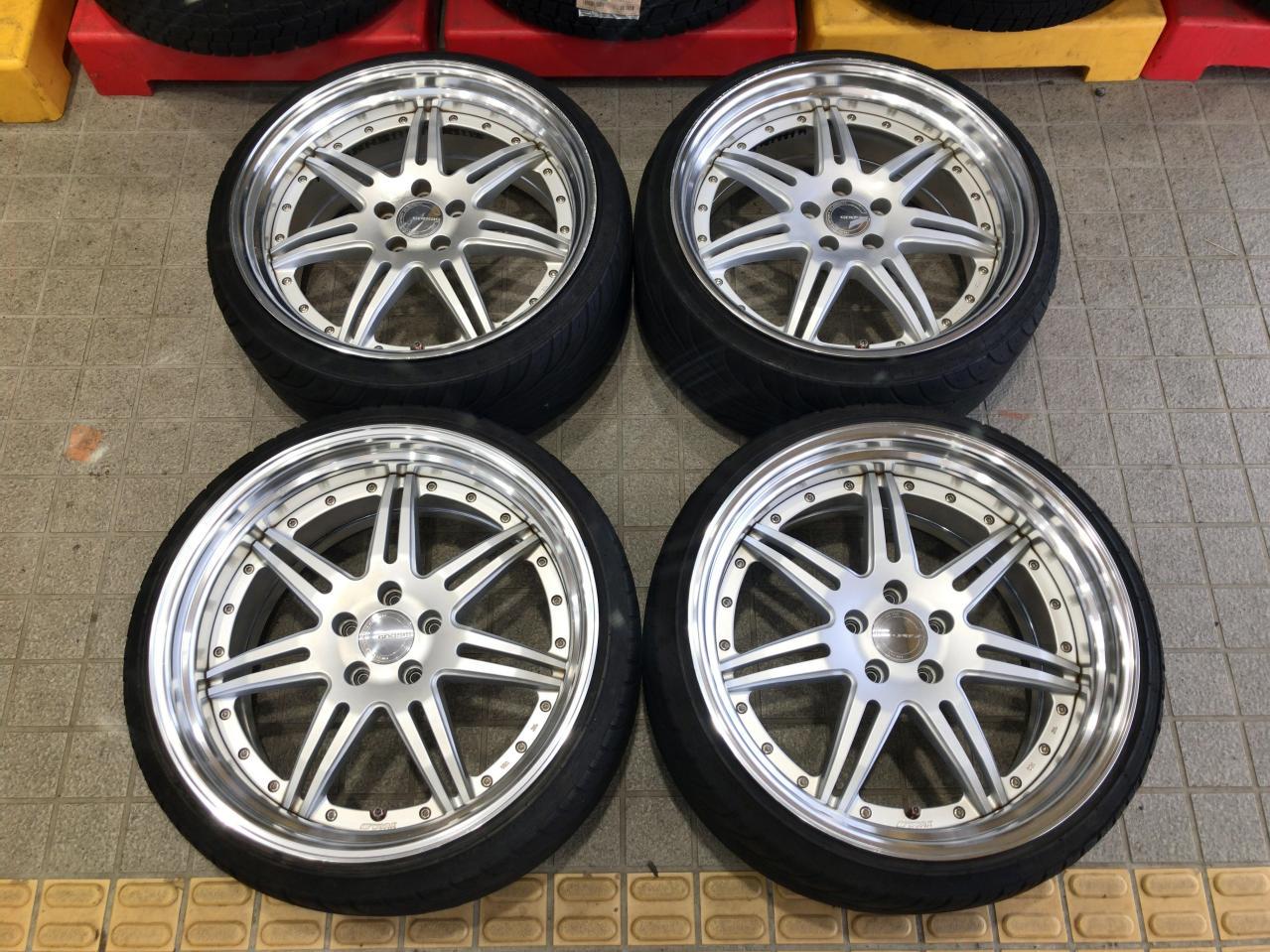 WORK GNOSIS GS5 + NANKANG ULTRA SPORT NS-Ⅱ | カー用品 タイヤホイールセット 20インチタイヤ ...