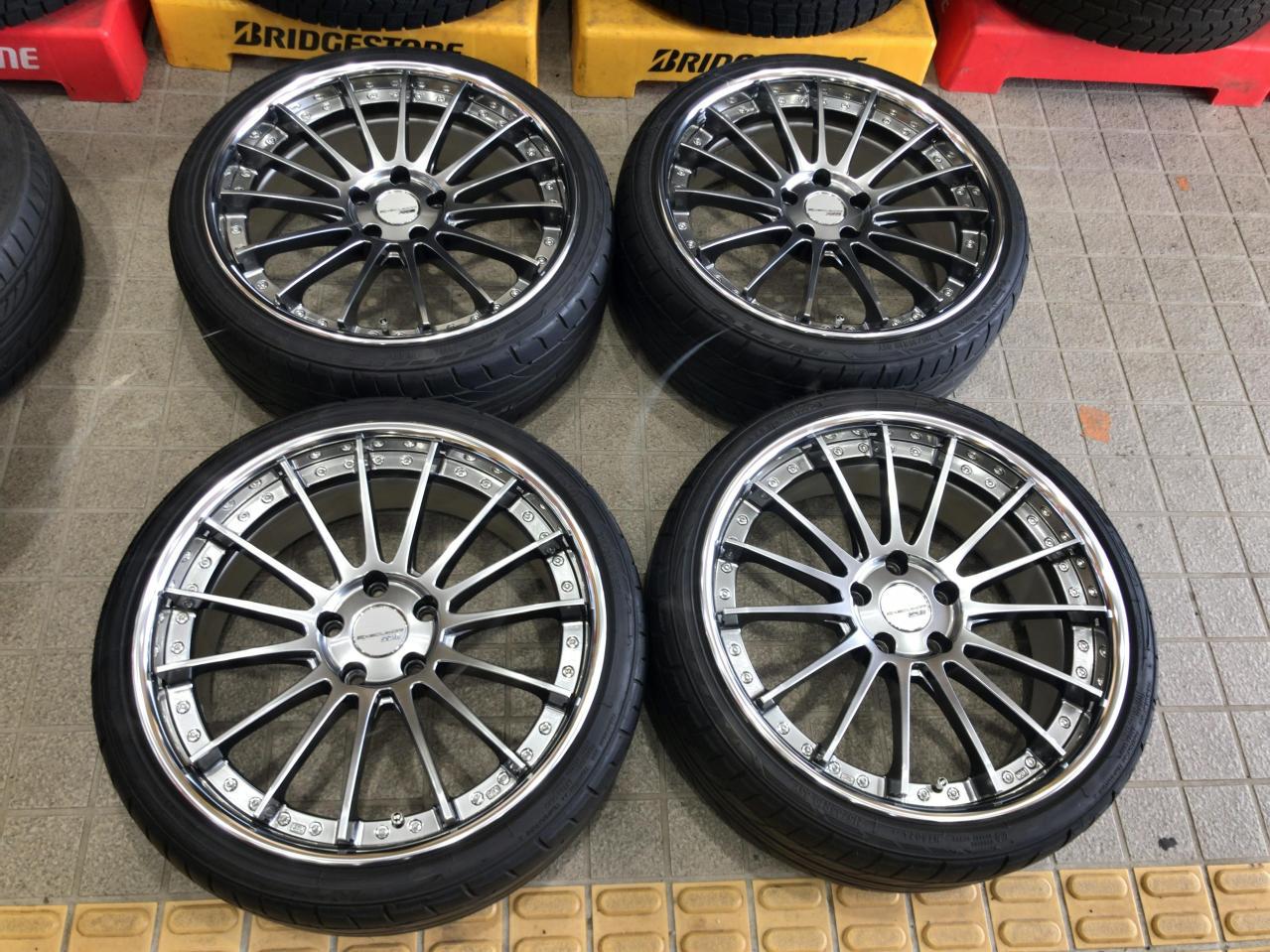 TANABE SSR SERIES EXECUTOR CV04 + NITTO NT555 G2 | カー用品 タイヤホイールセット 19インチタイヤホイールセットを通販で購入する | 中古 ...