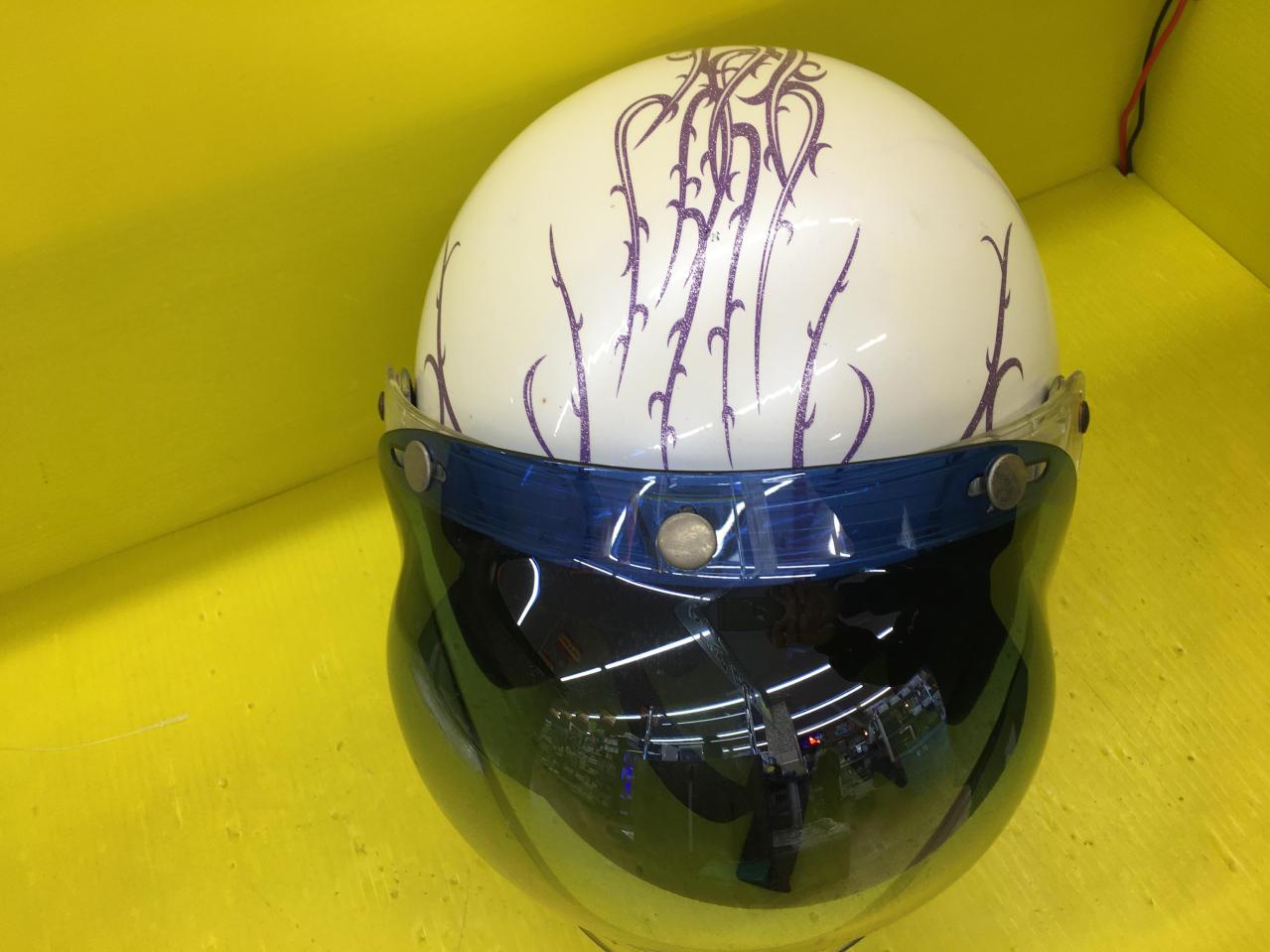 OGK SPINDLLE SKULL&ROSES サイズ:57-60cm | バイク用品 ヘルメット ジェットヘルメット(二輪)を通販で購入 ...