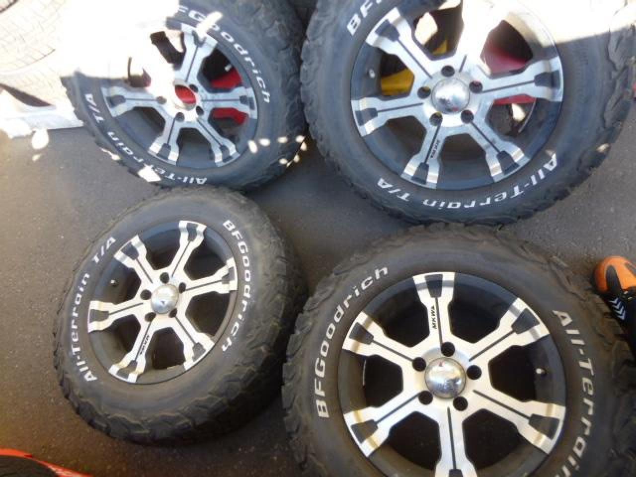 【TRISTAR INTERNATIONAL】MKW(エムケーダブリュー) MK-36 +【BFGoodrich】All terrain | カー用品 タイヤホイールセット 16インチタイヤ ...