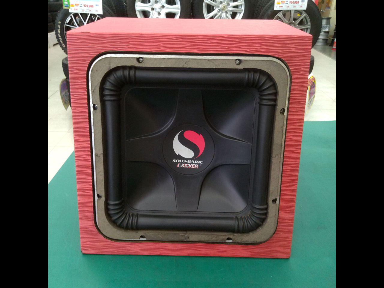 KICKER SOLO-BARIC S12L7 BOX付 | カー用品 スピーカー サブウーハースピーカーBOX付を通販で購入する | 中古 ...