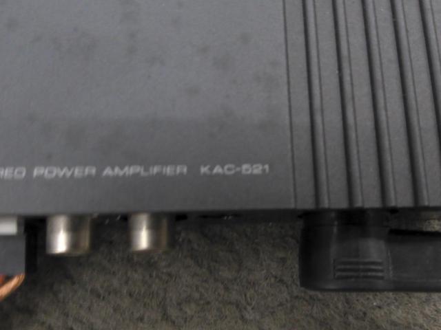 【KENWOOD】KAC-521 | カー用品 アンプを通販で購入する | 中古カー＆バイク用品の販売ならアップガレージ
