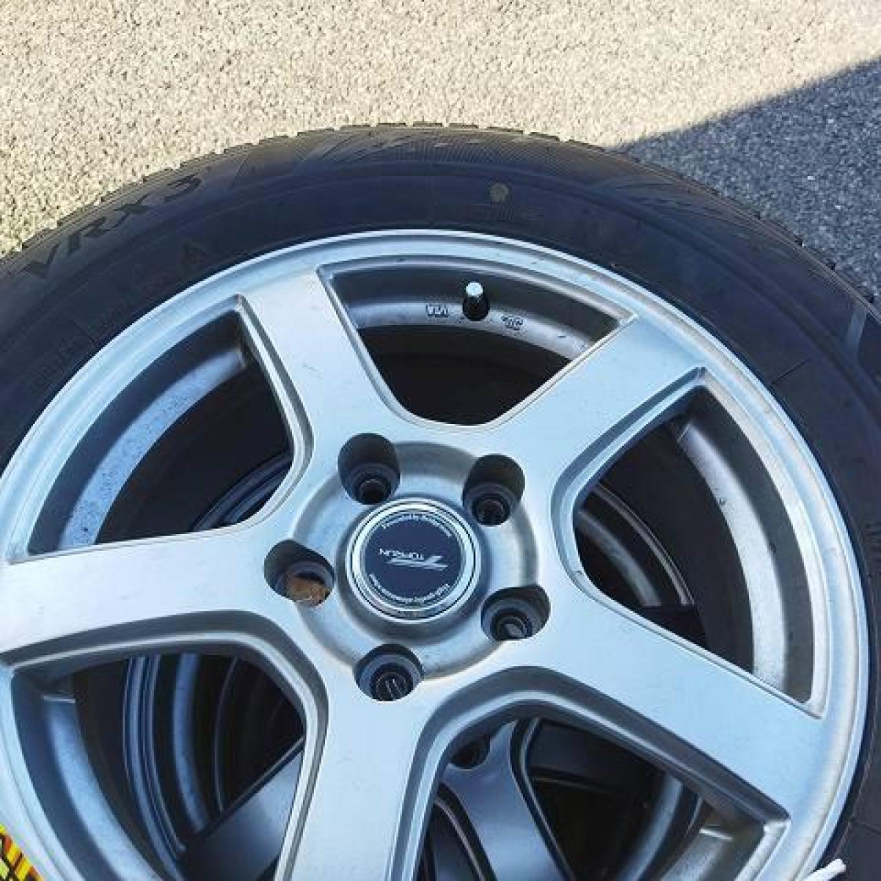 BRIDGESTONE TOPRUN 1ピース5本スポーク+BRIDGESTONE BLIZZAK VRX3 | カー用品 スタッドレスタイヤホイールセット 16インチスタッドレスタイヤ ...