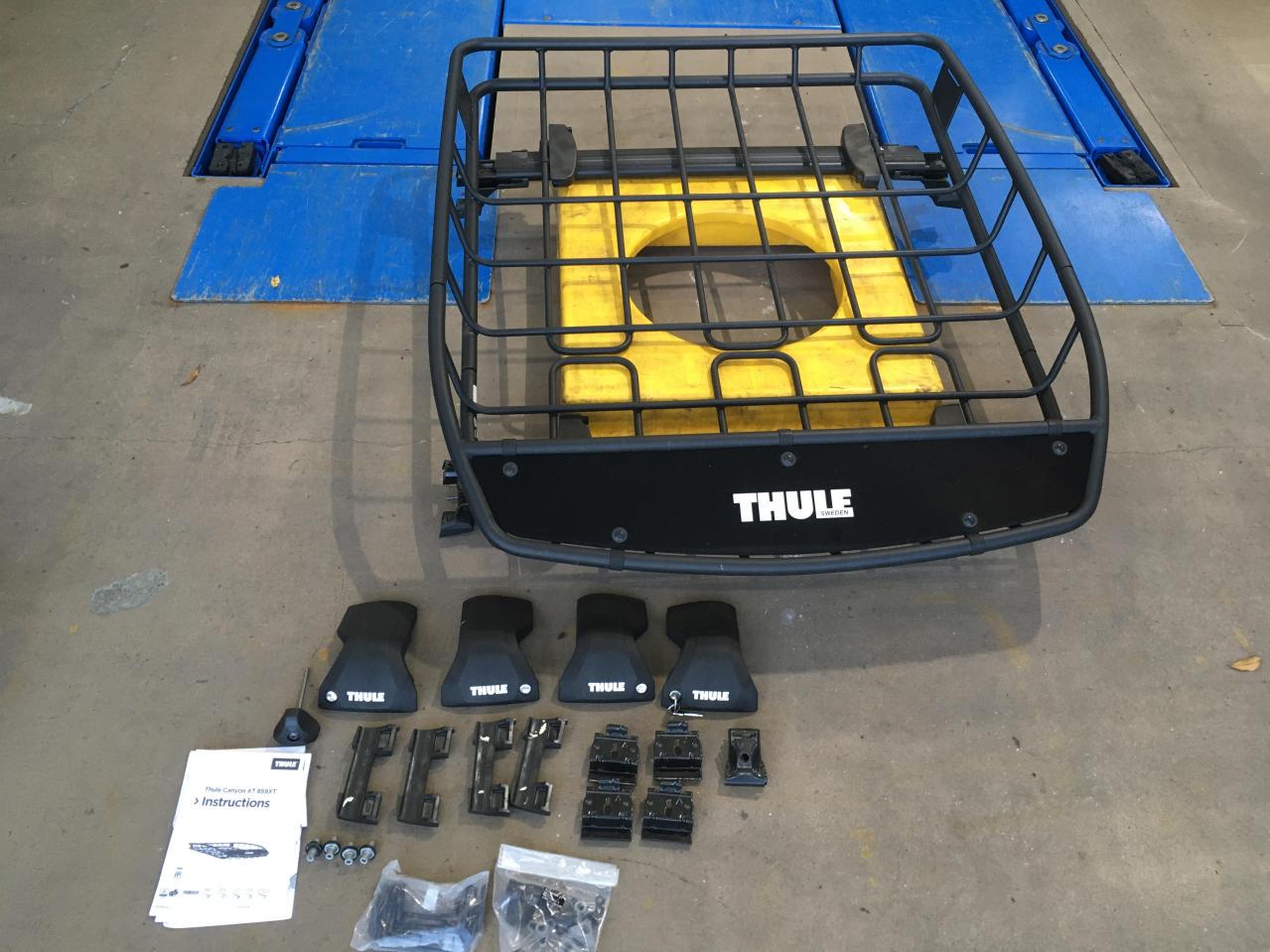 THULE Canyon XT (ルーフバスケット) + THULE キャリアセット(ウイングバー) MINIクロスオーバー R60 | カー用品 キャリア その他キャリアを通販で購入する ...