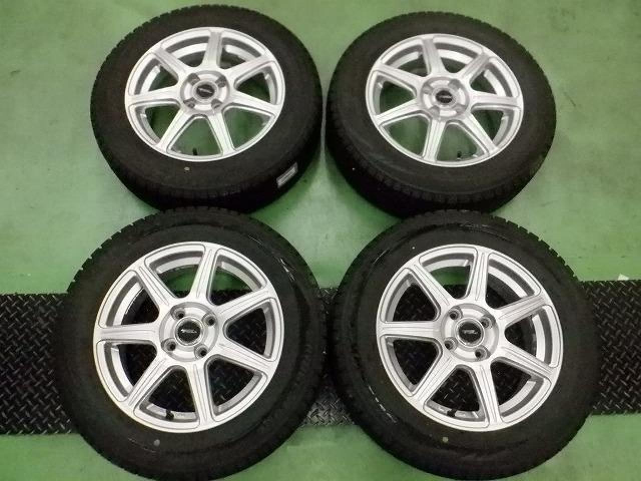 2BRIDGESTONE(ブリヂストン) TOPRUN R7 + BRIDGESTONE BLIZZAK VRX | カー用品 スタッドレスタイヤホイールセット 15インチスタッドレスタイヤ ...