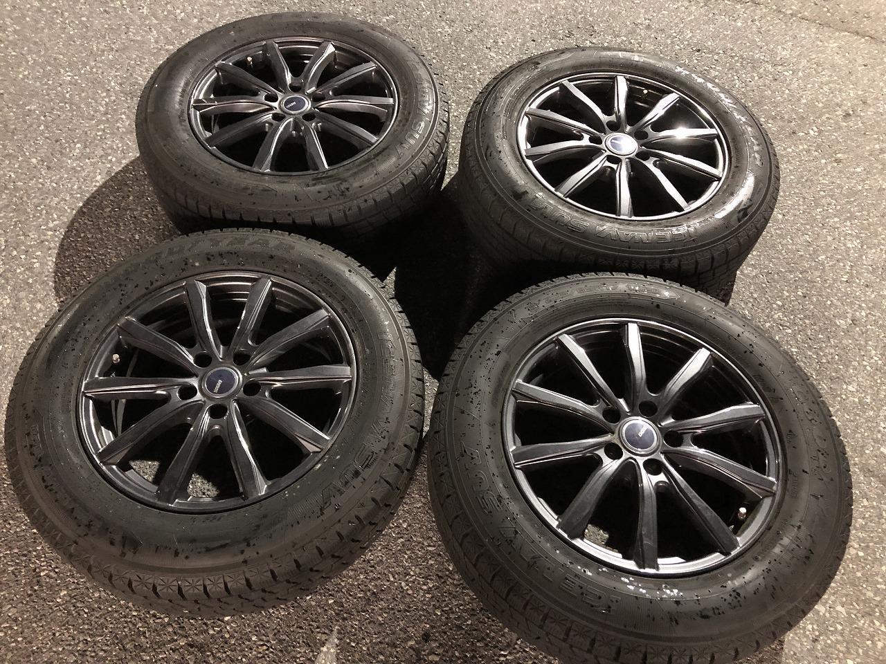 DOS+【GOODYEAR】ICE NAVI SUV | カー用品 スタッドレスタイヤホイールセット 17インチスタッドレスタイヤホイール ...