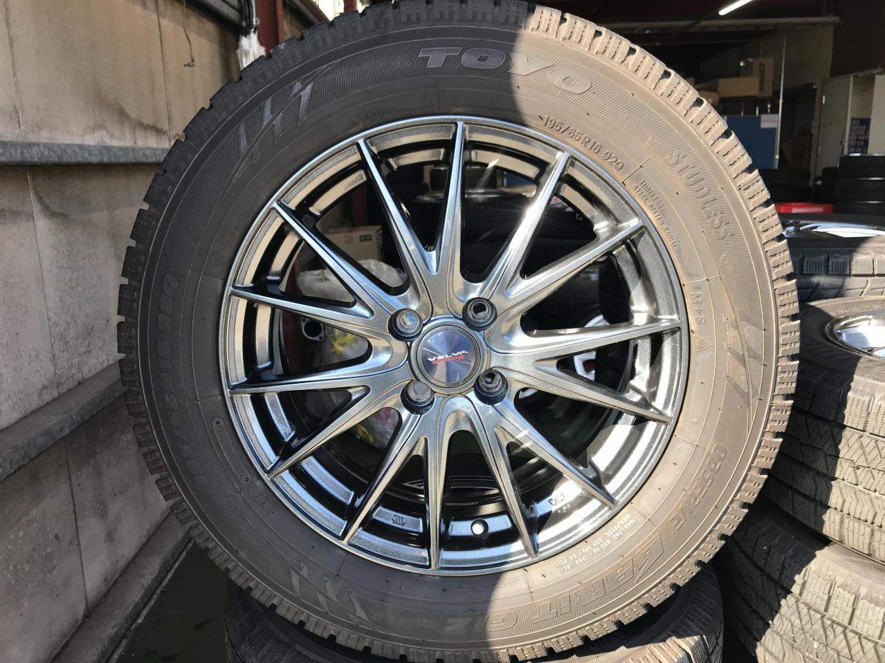 weds VELVA SPORT + TOYO OBSERVE GARIT GIZ | カー用品 スタッドレスタイヤホイールセット 16インチスタッドレスタイヤホイールセットを通販で購入する ...
