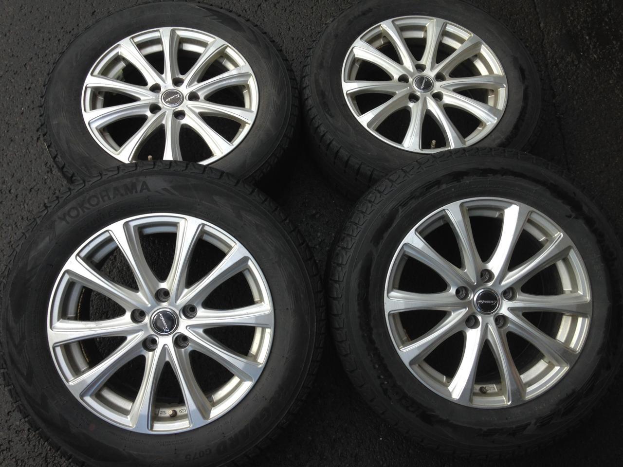 HOT STUFF Exceeder E02【ホイールのみ】 | カー用品 アルミホイール 17インチホイールを通販で購入する | 中古カー＆バイク用品の販売ならアップガレージ