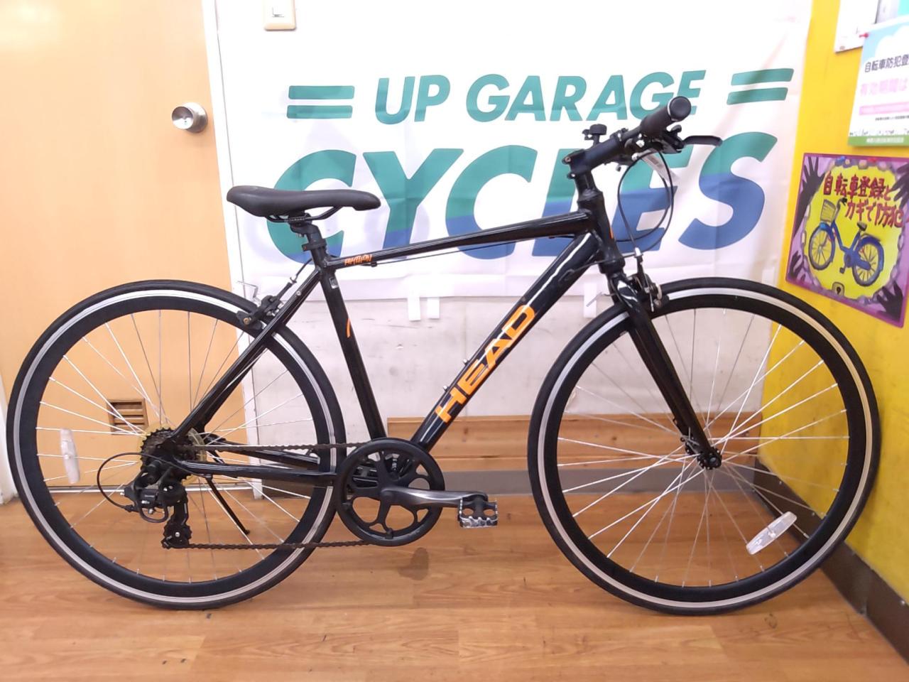 HEAD/CHACLE PHYTHON 700×28C 1×7s アルミフレームクロスバイク ブラック | 自転車 スポーツ クロスバイクを通販で購入する | 中古カー＆バイク用品の販売なら ...