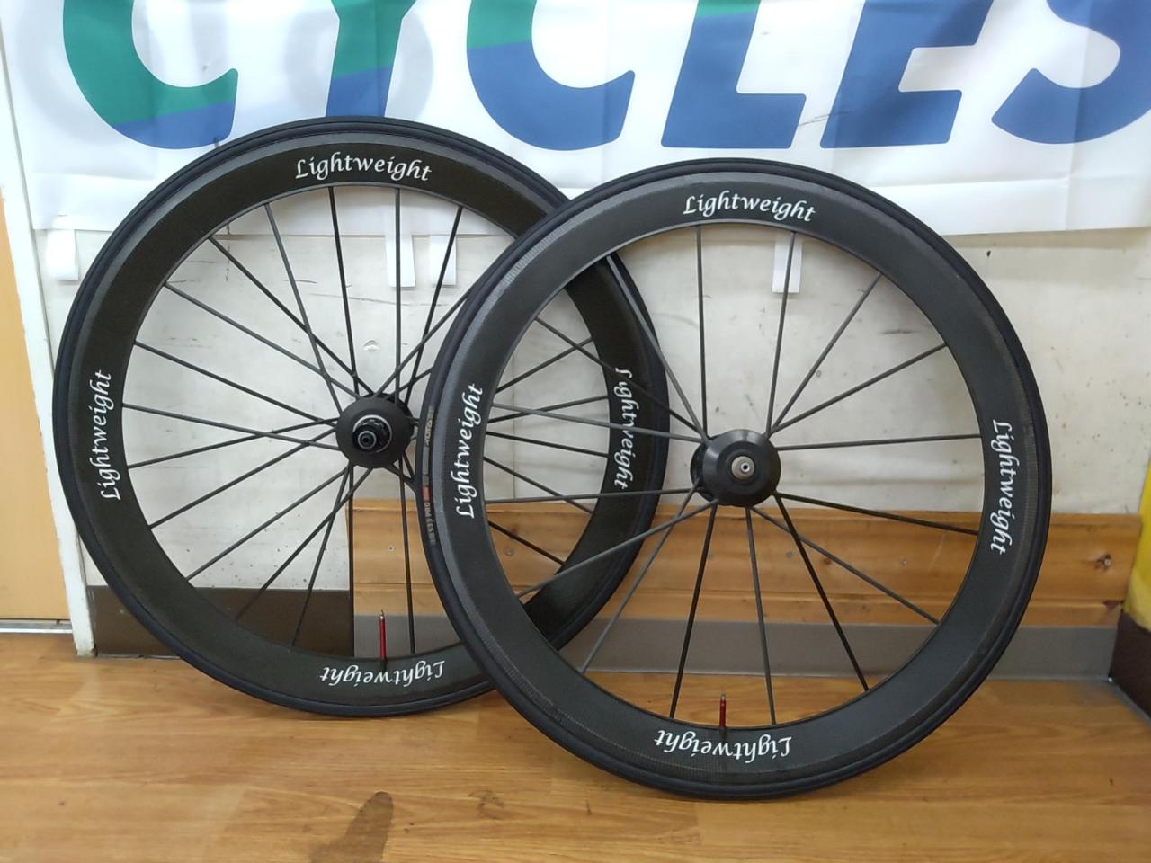 lightweight(ライトウェイト) Standard G3 + SPRINT カーボンチューブラーホイール前後セット | 自転車 ホイール/ハブ/リム ホイールを通販で購入する | 中古 ...