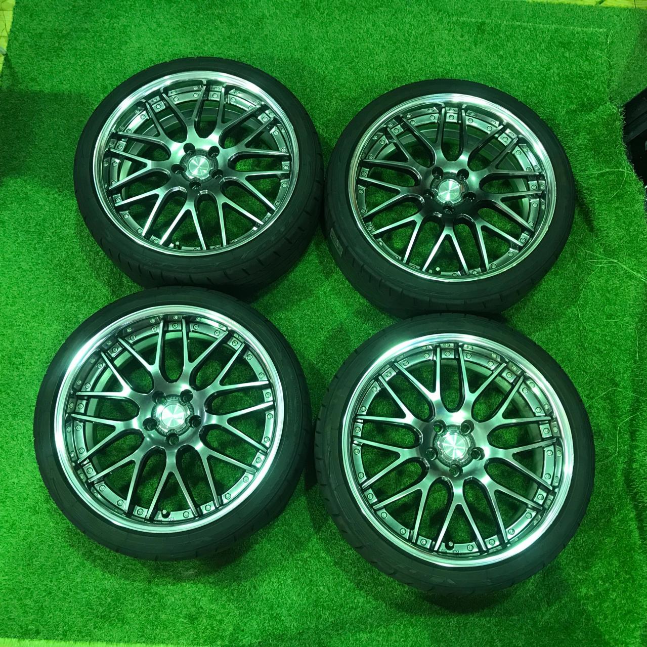 WORK(ワーク)LANVEC Lanvec LM1+NITTO NT555 G2 | カー用品 タイヤホイールセット 20インチタイヤホイールセットを通販で購入する | 中古カー＆バイク用品 ...