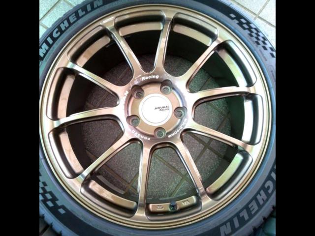 YOKOHAMA(ヨコハマ)ADVAN RACING RZ-F2 +MICHELIN Pilot Sports 5 | カー用品 タイヤ ...
