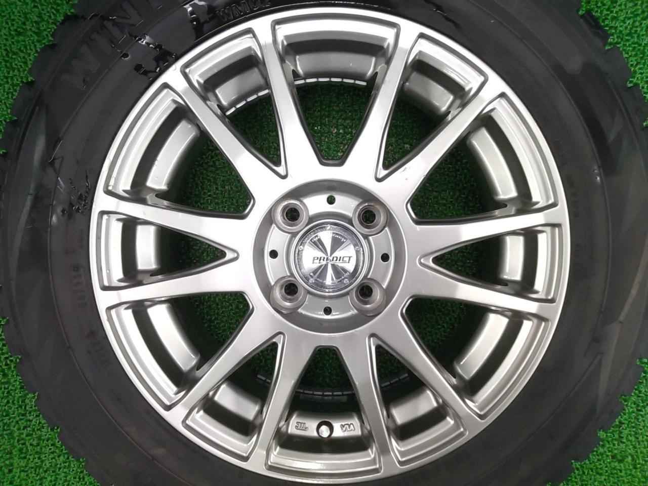 KYOHO PREDICT TS-6 + DUNLOP WINTERMAXX WM02 | カー用品 スタッドレスタイヤホイールセット 15 ...