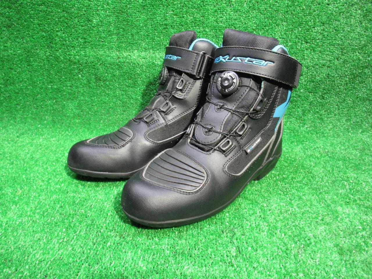 【美品】 サイズ26.5cm 防水ツーリングブーツ Exustar(エグザスター) | バイク用品 ブーツ・シューズ ライディングブーツ ...