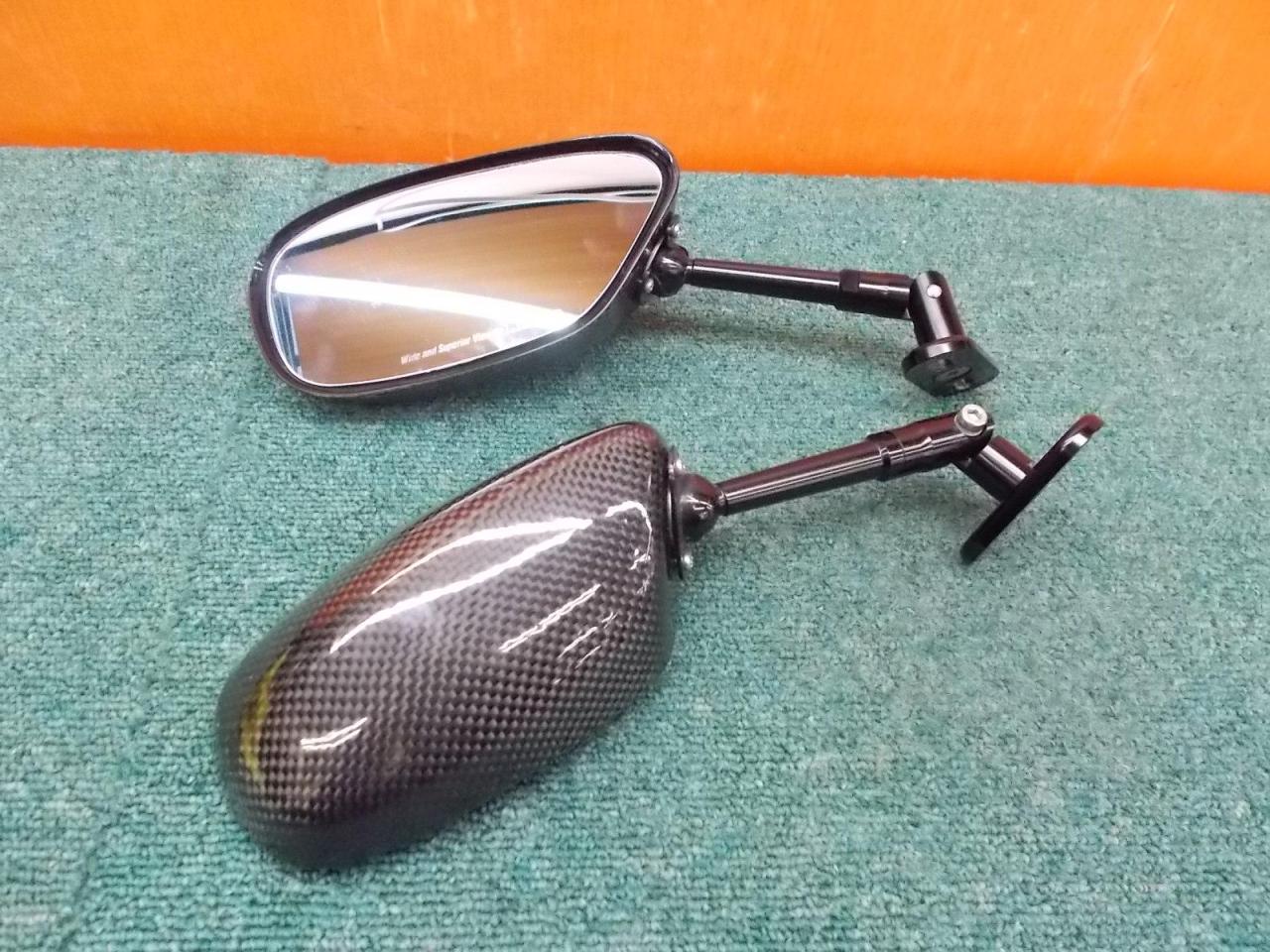 MAGICAL RACING(マジカルレーシング) レーサーレプリカミラー左右セット 汎用 | バイク用品 ハンドル・ハンドル廻り ミラー ...