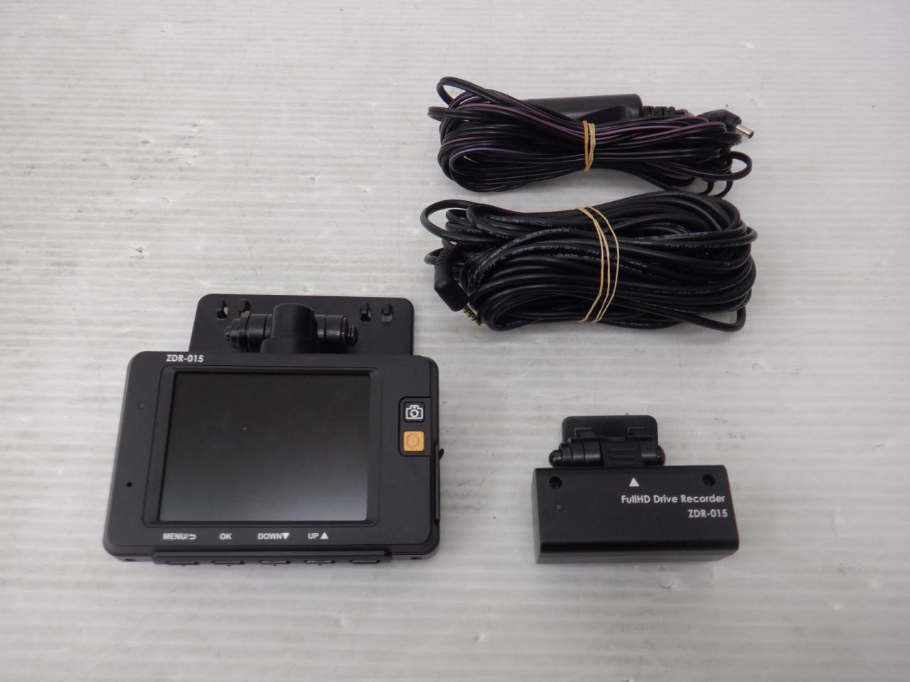 COMTEC ZDR-015 前後2カメラドライブレコーダー 2017年モデル *SDカード無 | カー用品 カーAVアクセサリー ドライブレコーダーを通販で購入する | 中古カー＆バイク用品 ...