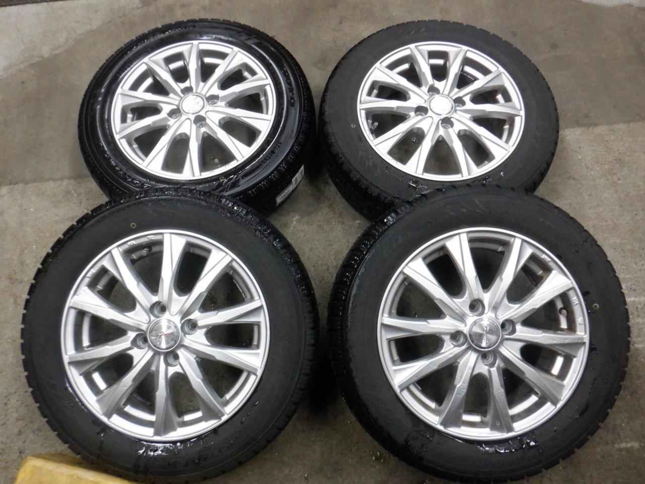 weds(ウェッズ) GLIDE + TOYO(トーヨー) TOYO OBSERVE GARIT GIZ | カー用品 スタッドレスタイヤホイールセット 15インチスタッドレスタイヤホイール ...