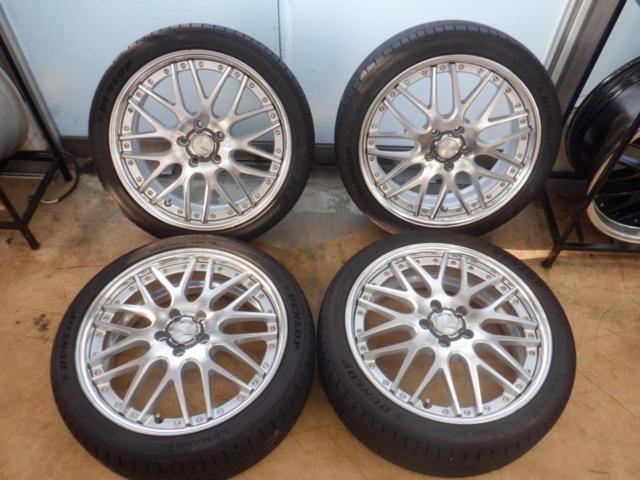 WORK Lanvec LM1+DUNLOP LEMANS Ⅴ+ | カー用品 タイヤホイールセット 19インチタイヤホイールセットを通販で ...