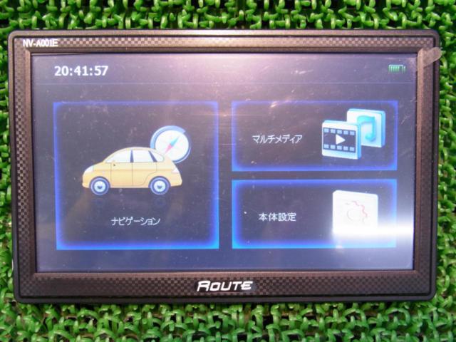 MAXWIN 7インチ ポータブルナビゲーション(道 ROUTE) NV-A001E (Φ22.2ハンドル用クランプ、ナビケース、充電ケーブル、取説有) | バイク用品 その他(バイク用品 ...