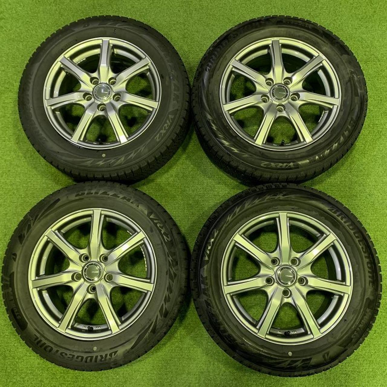 YOKOHAMA MILLOUS Ki + BRIDGESTONE BLIZZAK VRX2 205/60R16 2021年製造 | カー用品 スタッドレスタイヤホイールセット 16インチ ...