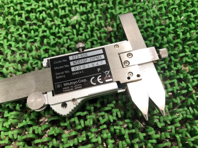 ミツトヨ 穴ピッチ用オフセットノギス NTD10P-20PMX 573-606 | 総合リユース 測定器 ノギス、マイクロメーターを通販で購入する | 中古カー＆バイク用品の販売ならアップガレージ