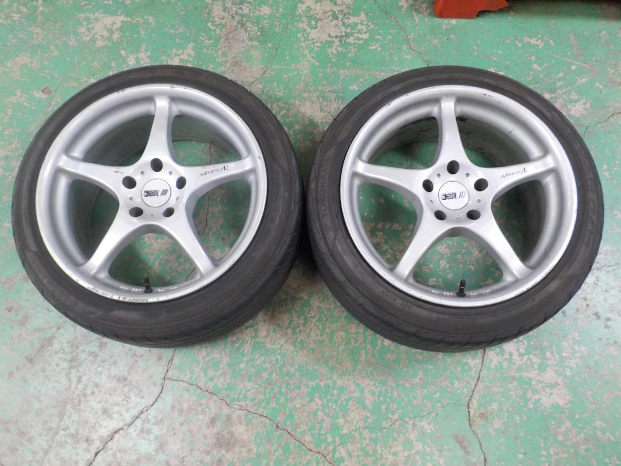 TANABE SSR SERIES SSR INTEGRAL A2 + YOKOHAMA ADVAN FLEVA V701 ★2本セット★ | カー用品 タイヤホイールセット 17インチタイヤ ...