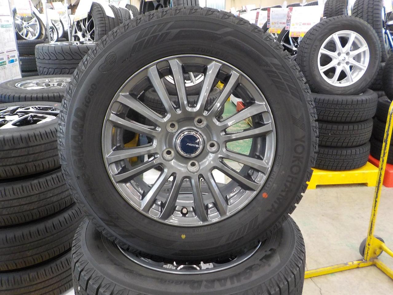 ABATIS(アバティス) EM + YOKOHAMA(ヨコハマ) YOKOHAMA ice GUARD iG60 | 中古品 | アップ ...