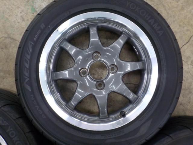 ENKEI(エンケイ) NEVE + YOKOHAMA ADVAN NEOVA AD08R | カー用品 タイヤホイールセット 14インチ ...