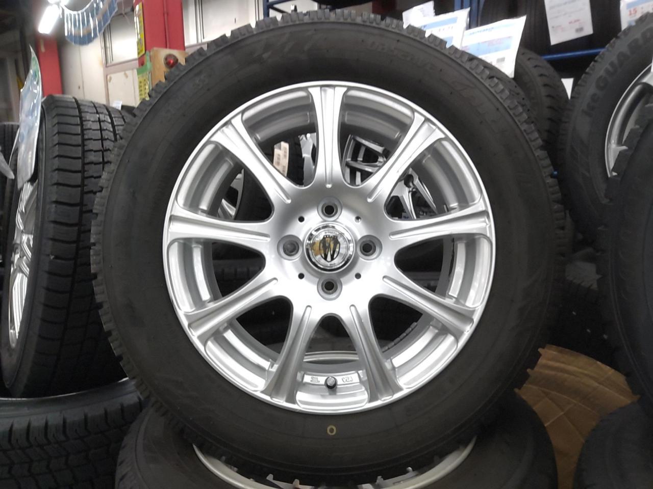 weds WINNERS + TOYO OBSERVE GARIT GIZ | カー用品 スタッドレスタイヤホイールセット 15インチスタッドレスタイヤホイールセットを通販で購入する | 中古 ...