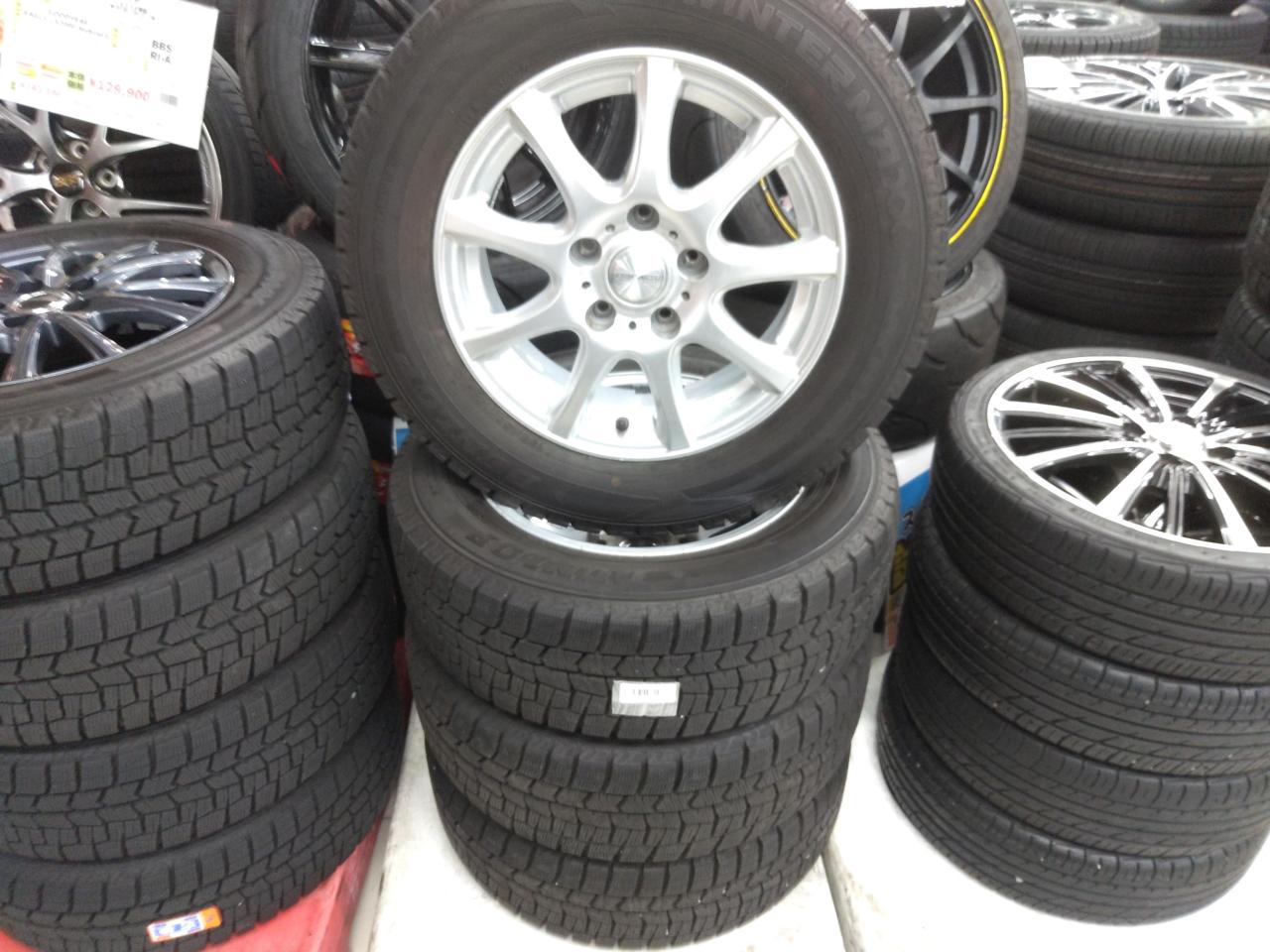 DUNLOP DUFACT DS9 + DUNLOP WINTERMAXX WM02 | カー用品 スタッドレスタイヤホイールセット 15インチスタッドレスタイヤホイールセットを通販で購入する ...