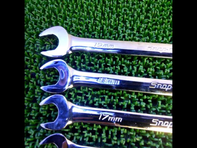 Snap-on USA SOEXM コンビネーションレンチセット | カー用品 メンテナンス 工具を通販で購入する | 中古カー＆バイク用品の販売ならアップガレージ