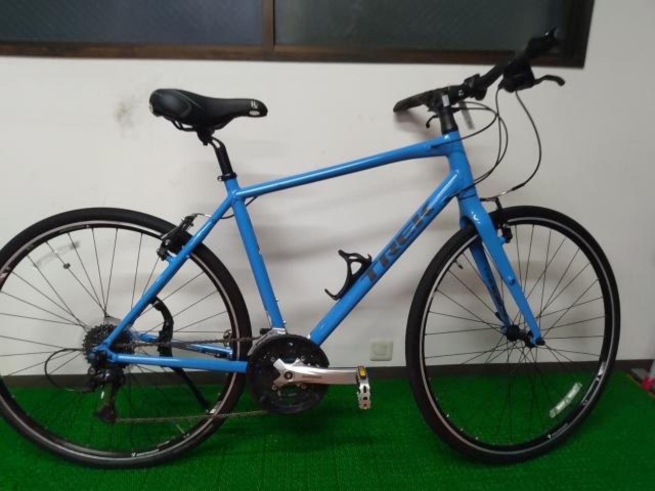 TREK 7.4FX 700×32C 3×9S アルミフレームクロスバイク ブルー | 自転車 スポーツ クロスバイクを通販で購入する | 中古カー＆バイク用品の販売ならアップガレージ