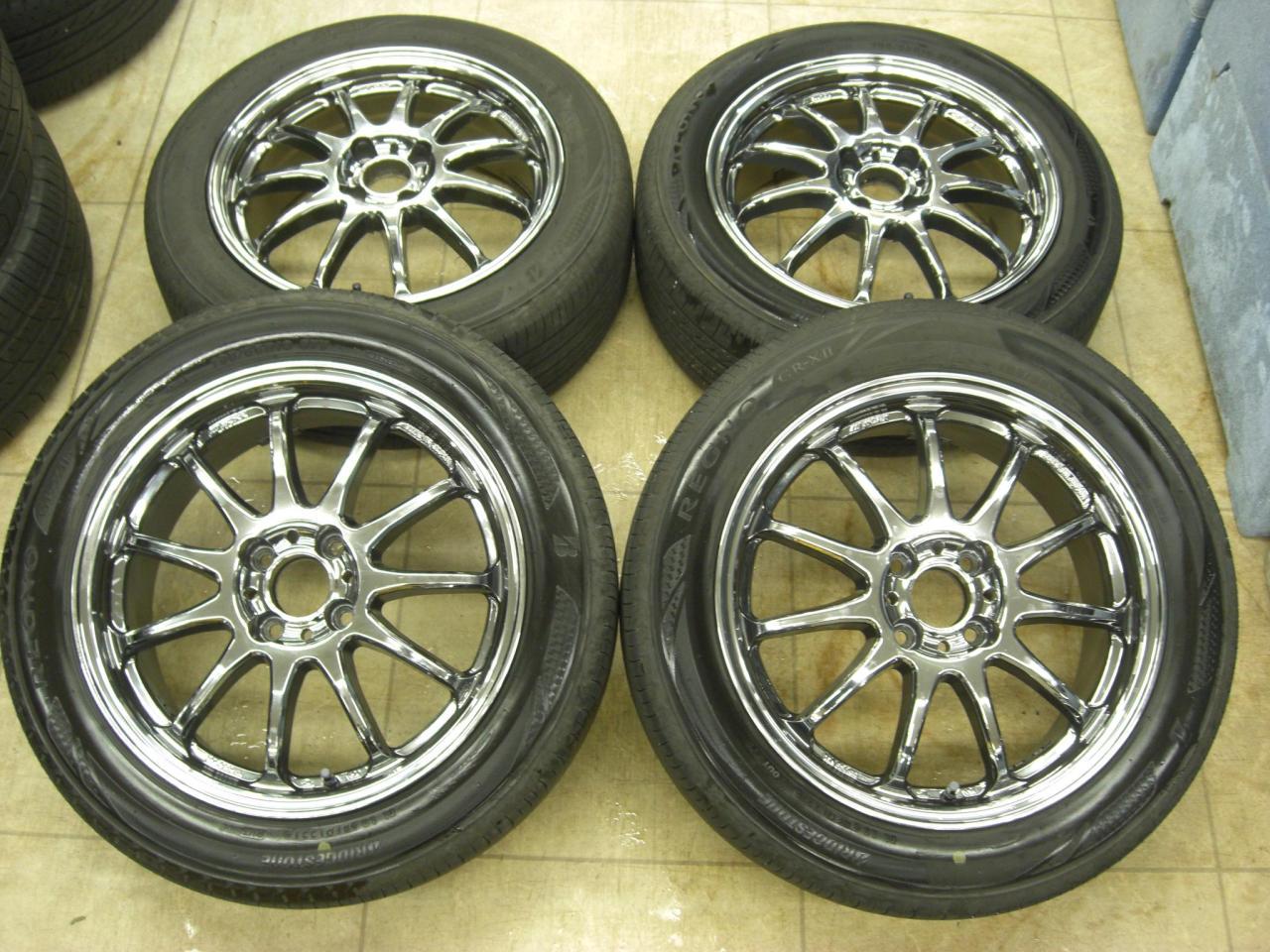 WORK EMOTION 11R + BRIDGESTONE REGNO GR-XⅡ | カー用品 タイヤホイールセット 16インチタイヤ ...