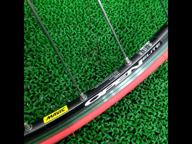 MAVIC OPEN ELITE 700x23C+SHIMANO 105 CS-5700 10S 多段変速用スプロケット 11-28T ...