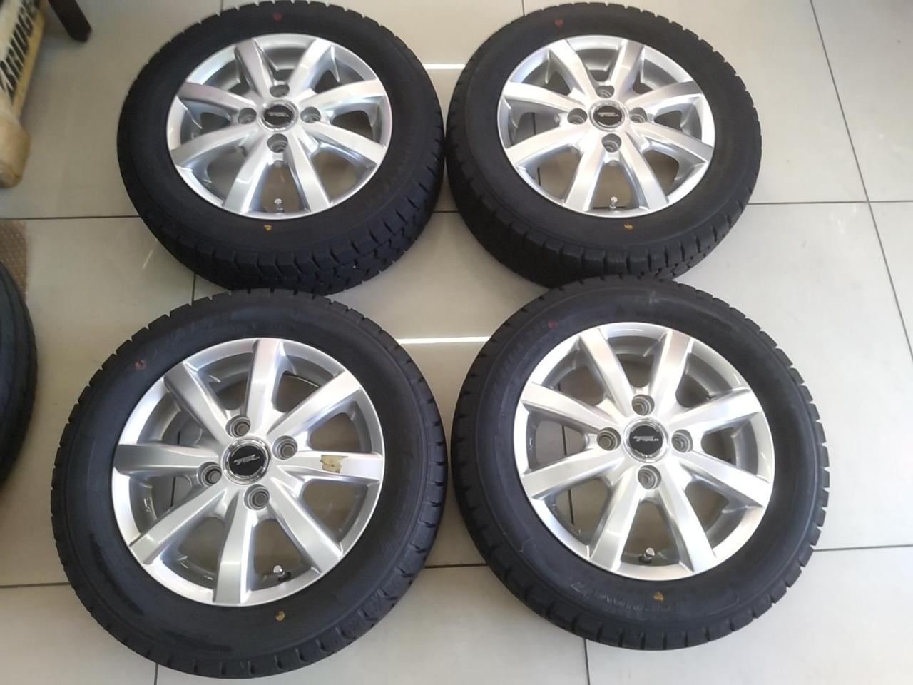 BRIDGESTONE TOPRUN + GOODYEAR ICE NAVI 7【軽自動車多数適合!準備はお早めに♪】 | カー用品 スタッドレスタイヤホイールセット 13インチスタッドレス ...