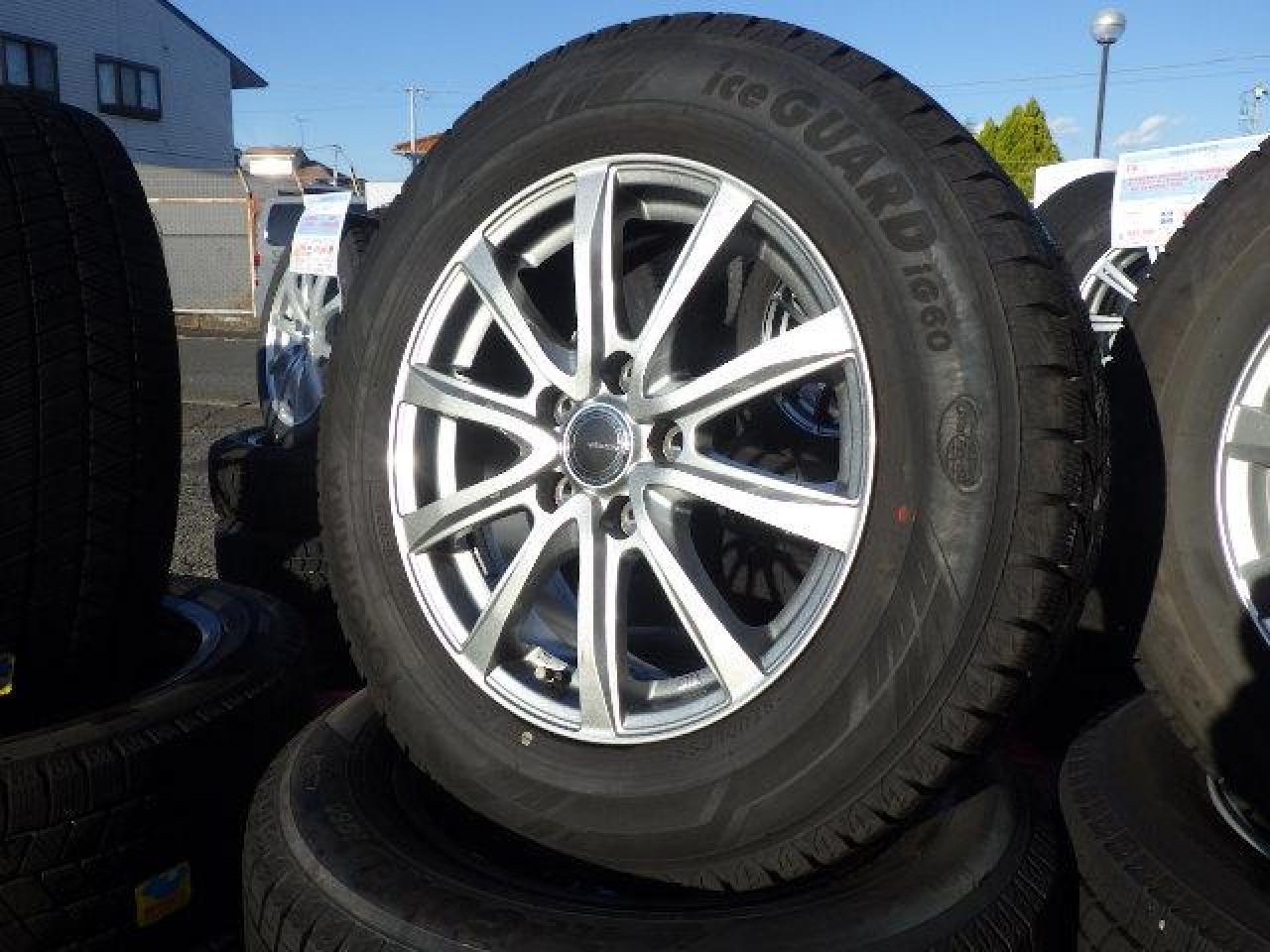 YOKOHAMA MILLOUS VX+YOKOHAMA iceGUARD iG60 | カー用品 スタッドレスタイヤホイールセット 16インチスタッドレスタイヤホイールセットを通販で購入する ...